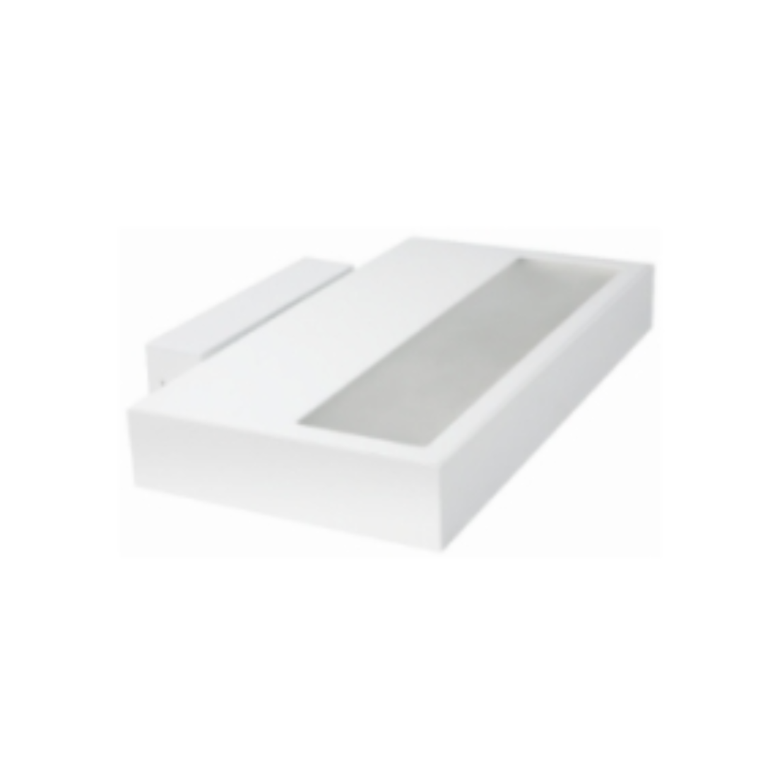 34W TRIAC DIM LED WALL LIGHT 2700K RA90 WHITE 75D — Hudson and Hill